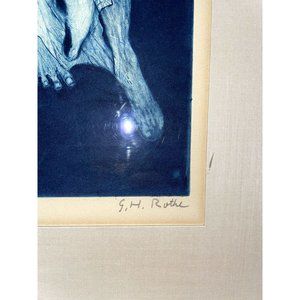 G.H. Rothe | Art | Vintage Gh Rothe Fruehling 974 Mezzotint Print ...